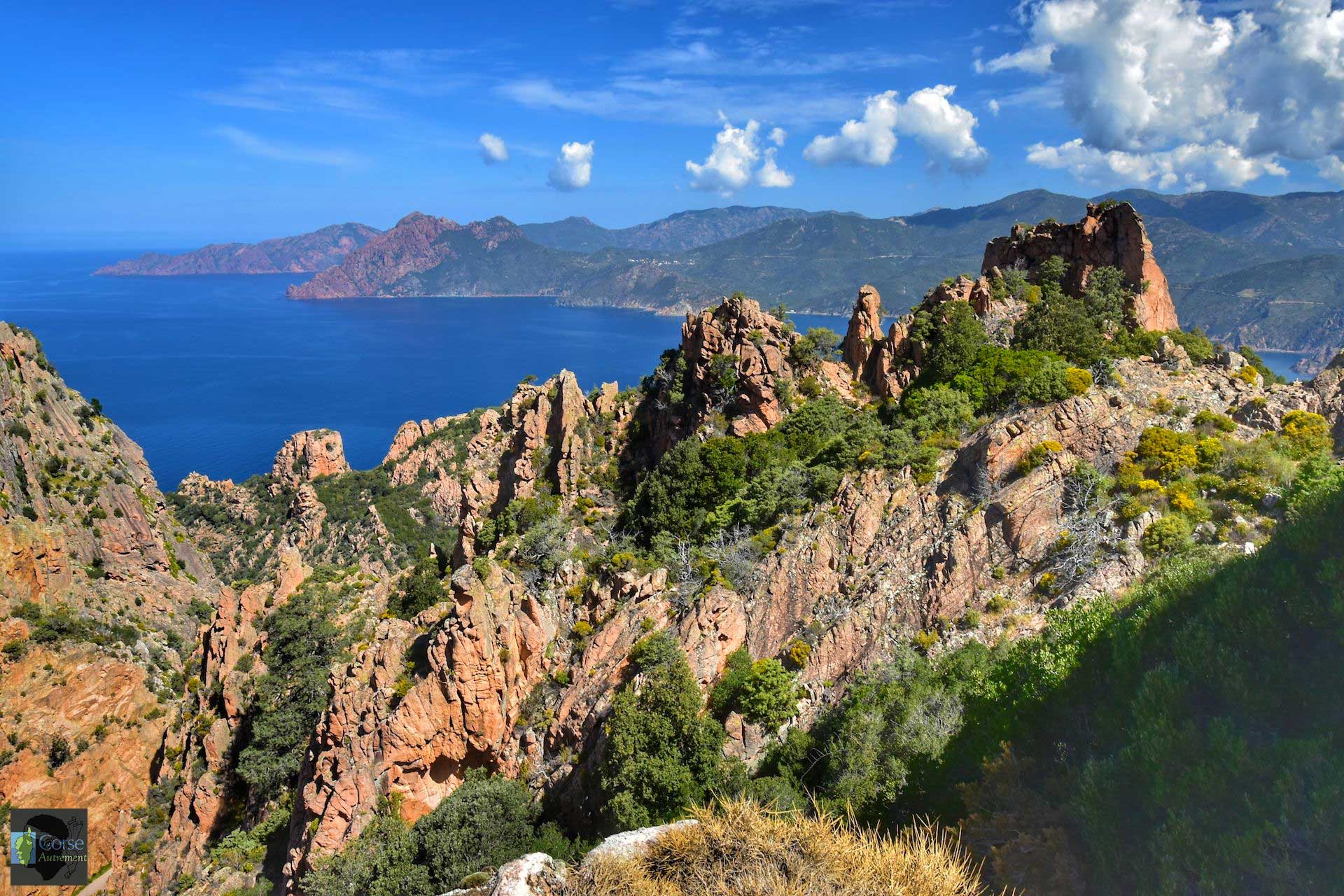 Le chemin des muletiers, à Piana en Corse > Blog La Corse Autrement