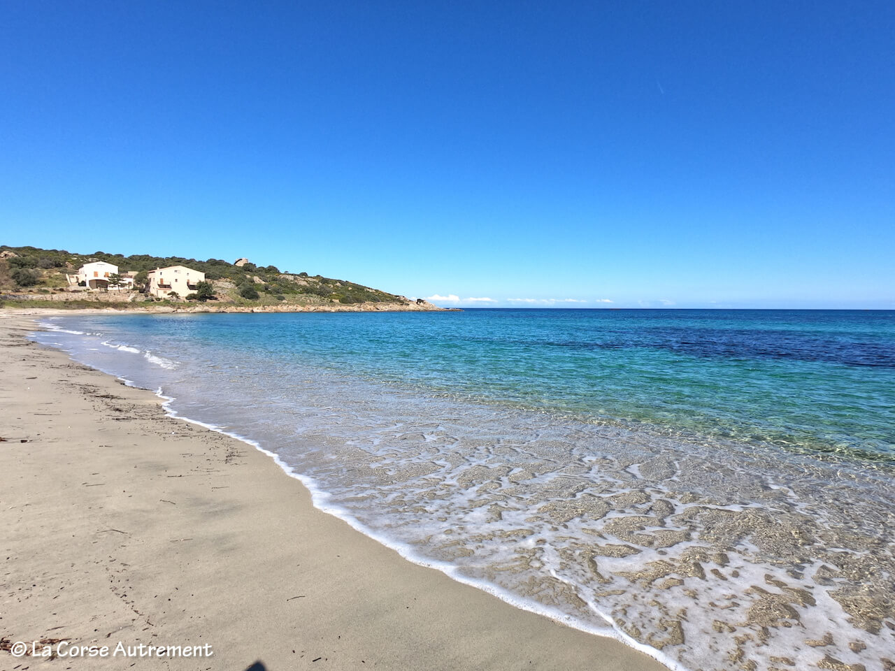 La Plage de Losari en Corse