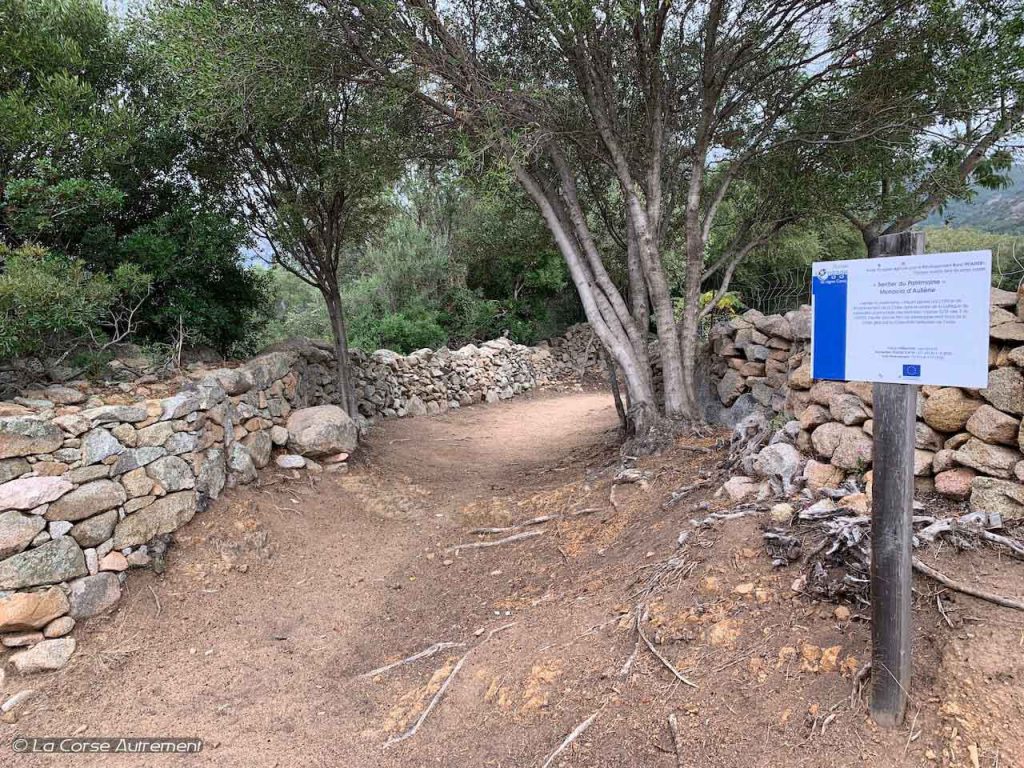 Sentier du patrimoine, Monacia d'Aullène en Corse