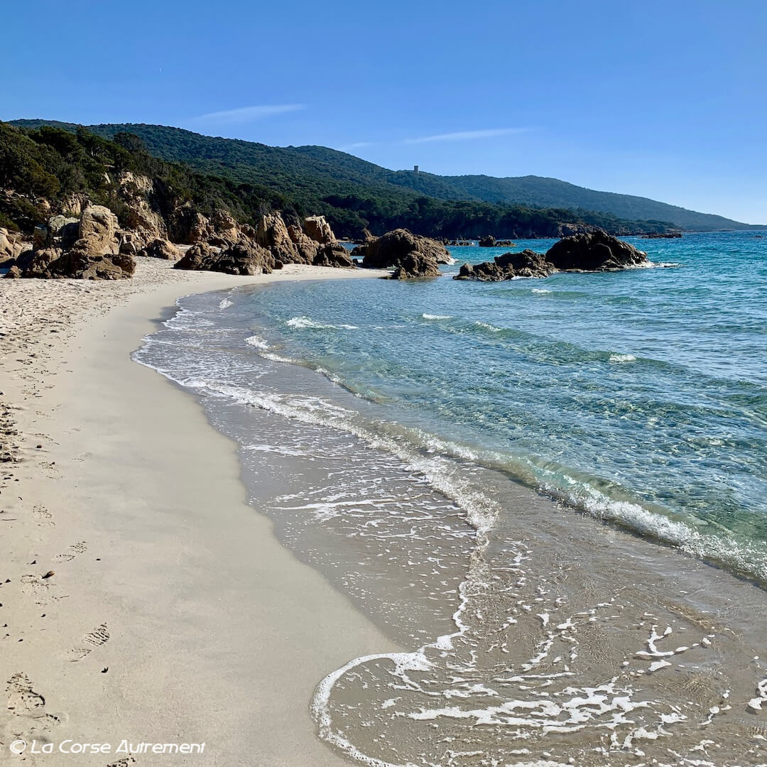 La tour de Capannella, Baie de Cupabia en Corse