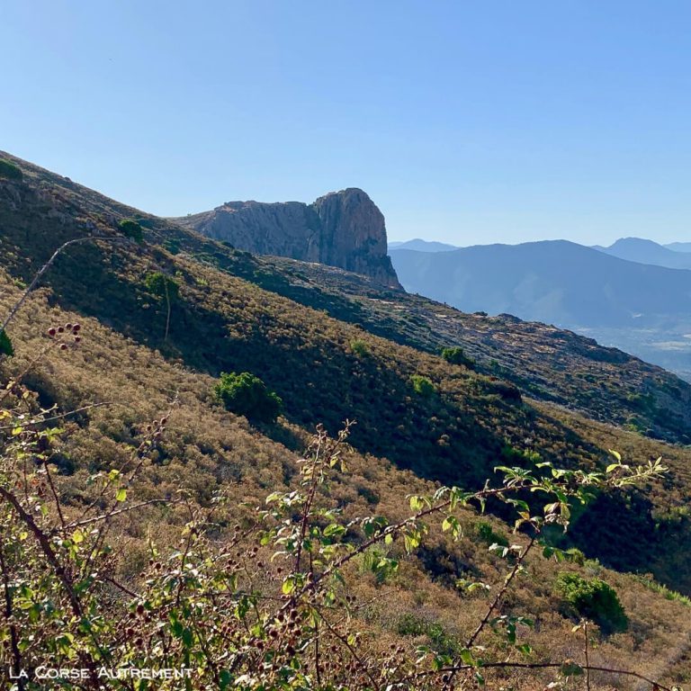 Le Monte Gozzi surplombant Ajaccio
