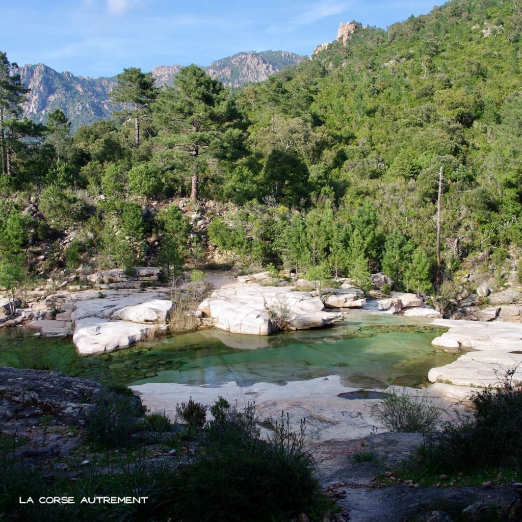 La rivière du Cavu, Sainte-Lucie de Porto-Vecchio en Corse