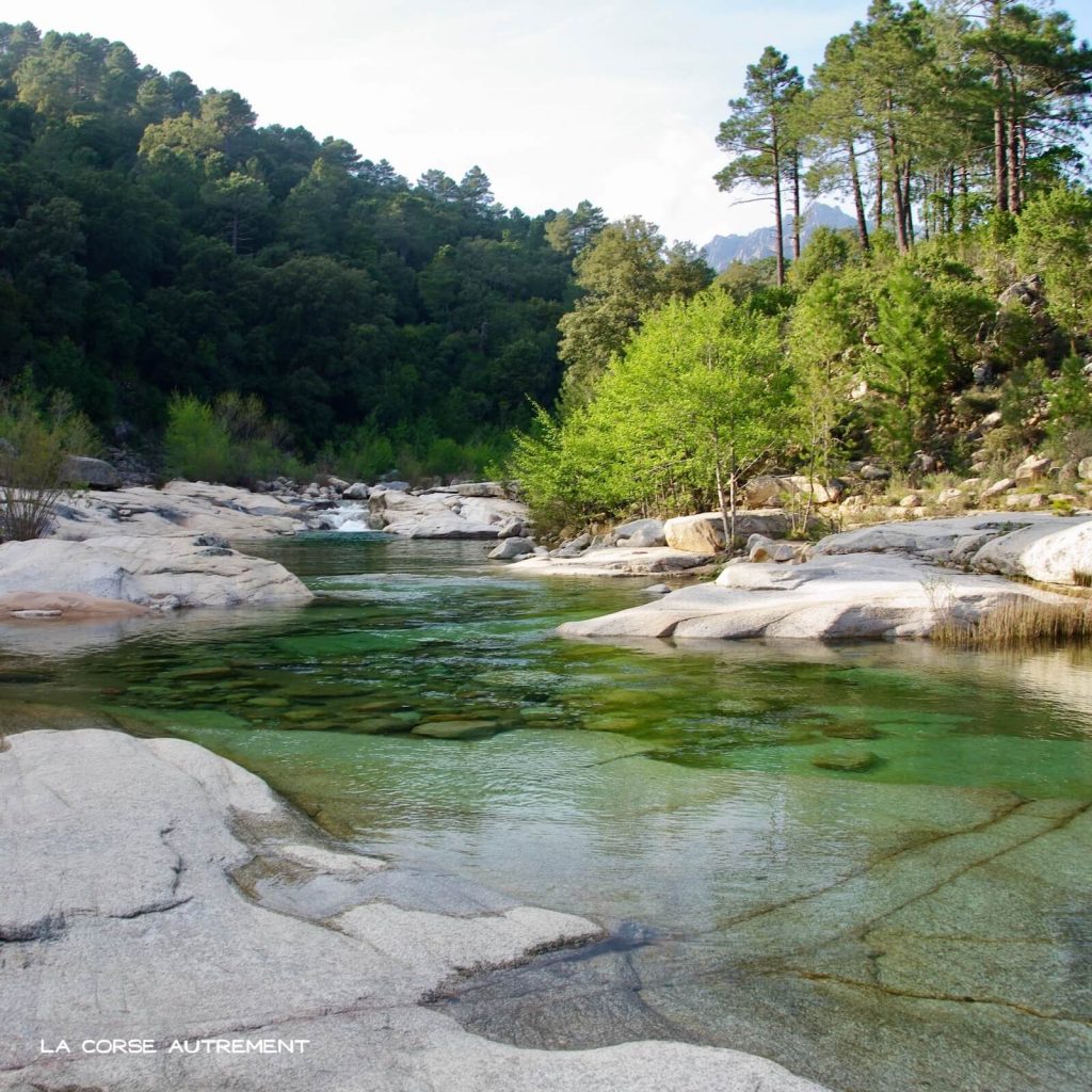 La rivière du Cavu, Sainte-Lucie de Porto-Vecchio en Corse