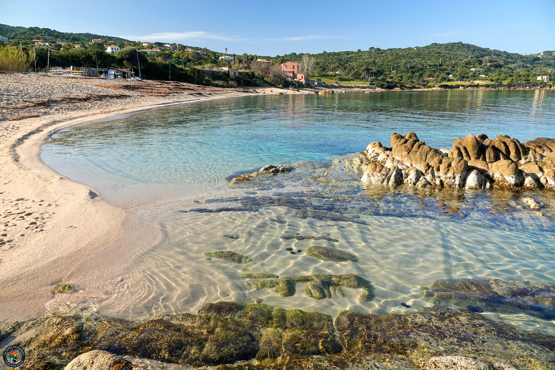 La plage de Portigliolo, Coti-Chiavari