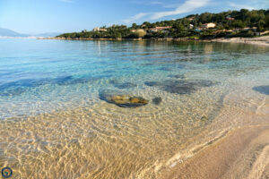 La plage de Portigliolo, Coti-Chiavari