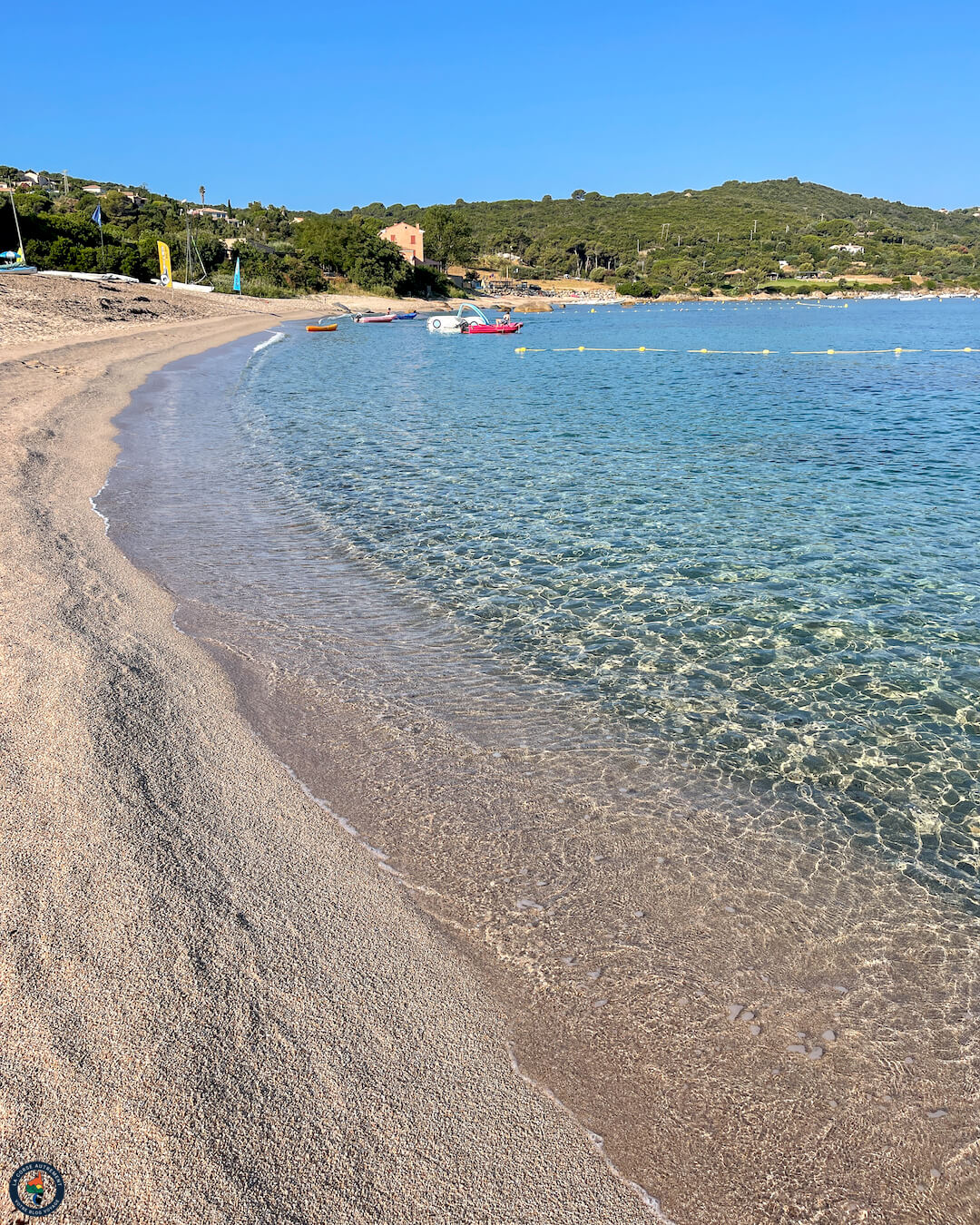 La plage de Portigliolo, Coti-Chiavari